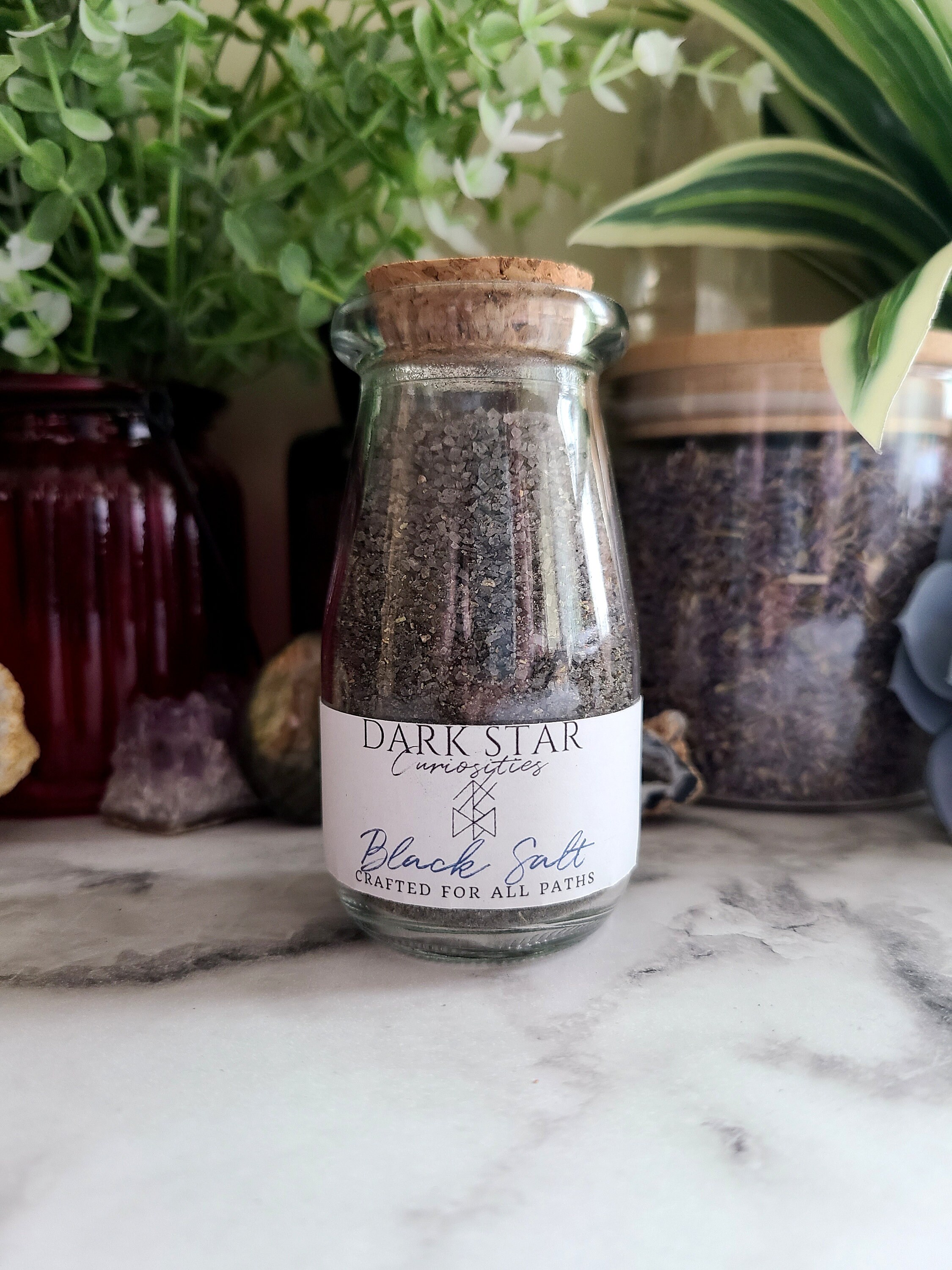 Black Salt Witches Salt Protection Salt Banishing Hex & - Etsy