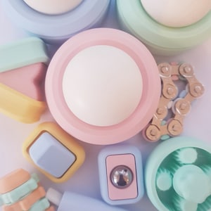 Mini Squidgy - Soft, Silent Desktop Fidget - Etsy