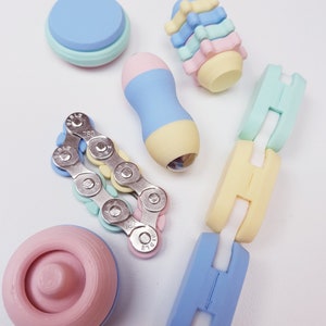 Collection of Quiet Fidgets - Ideal for Office Use, Work Meetings ...