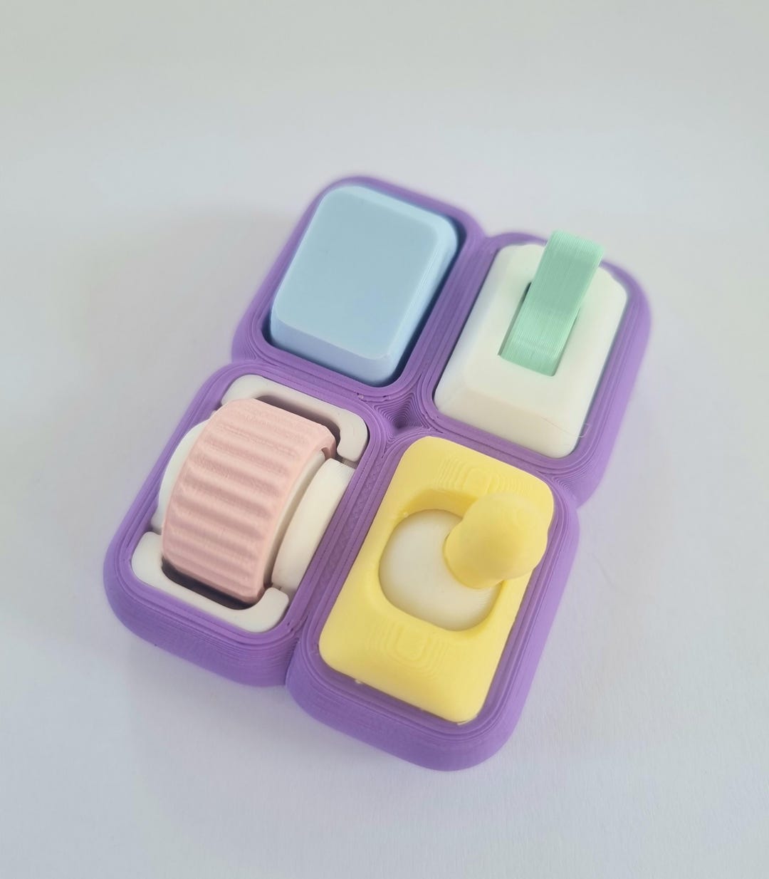 Mini Quad Mix Fidget Tool - Bio-plastic Fidget for Grown-ups - Etsy