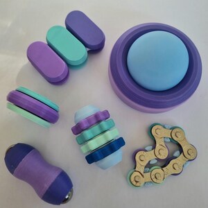 Mini Squidgy - Soft, Silent Desktop Fidget - Etsy
