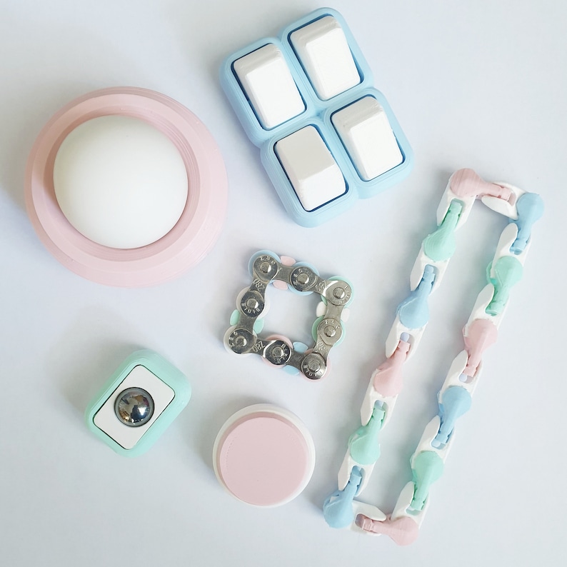 Amelie Fidget Collection: Made From Plant-based Bio Plastic - Etsy