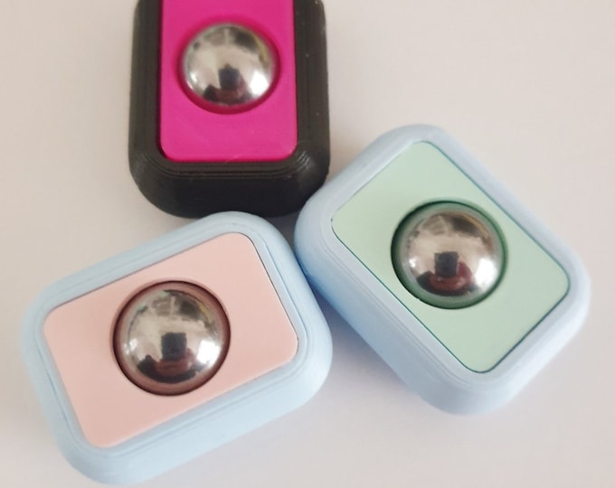 3D Printed Fidget Roller Stress Toy single and Dual Color Options ...