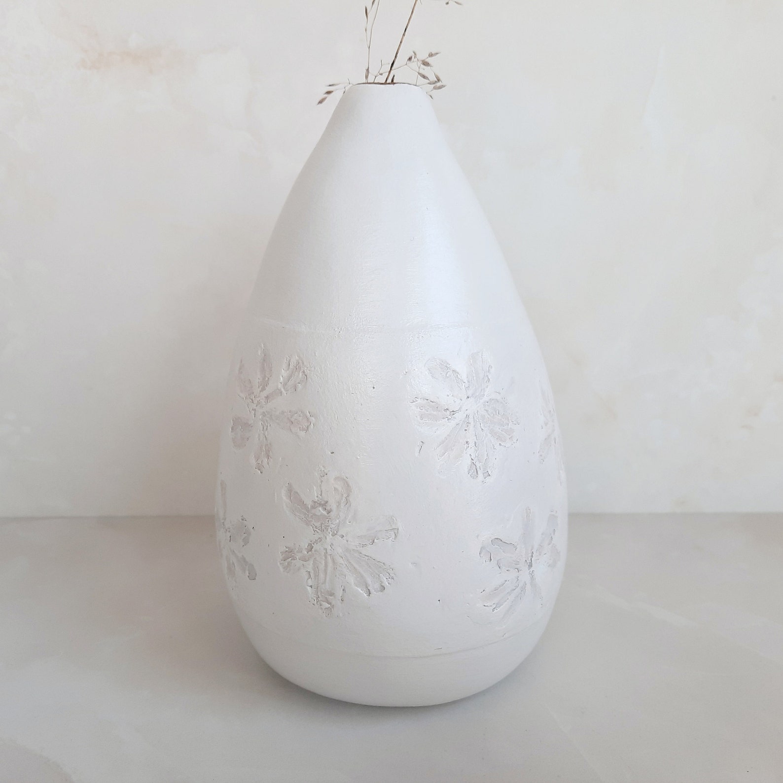 Vase Handmade Of Paper Mache Original Shape With Floral Etsy vase-handmade-of-paper-mache-original-shape-with-floral-etsy