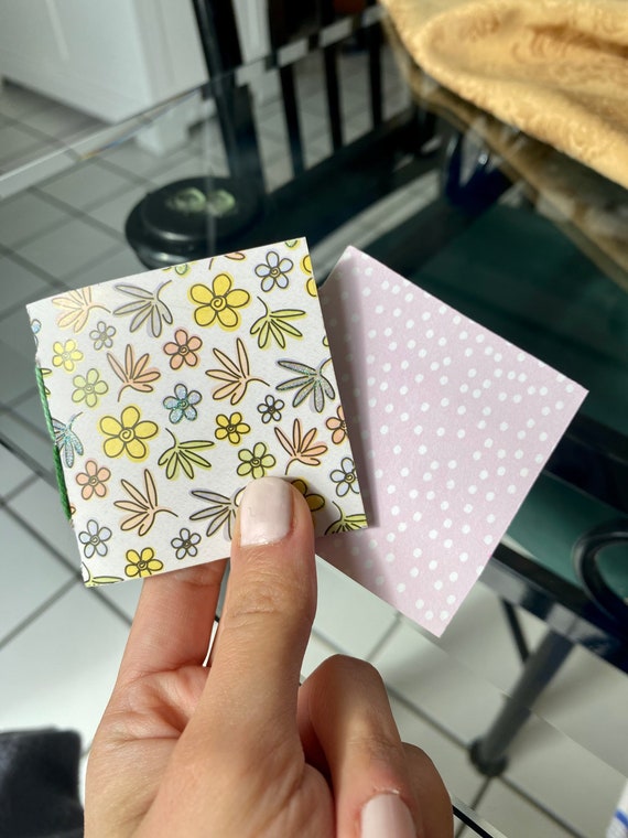 Mini Doodle Booklet for Mindful Doodles Blank Recycled Paper | Etsy