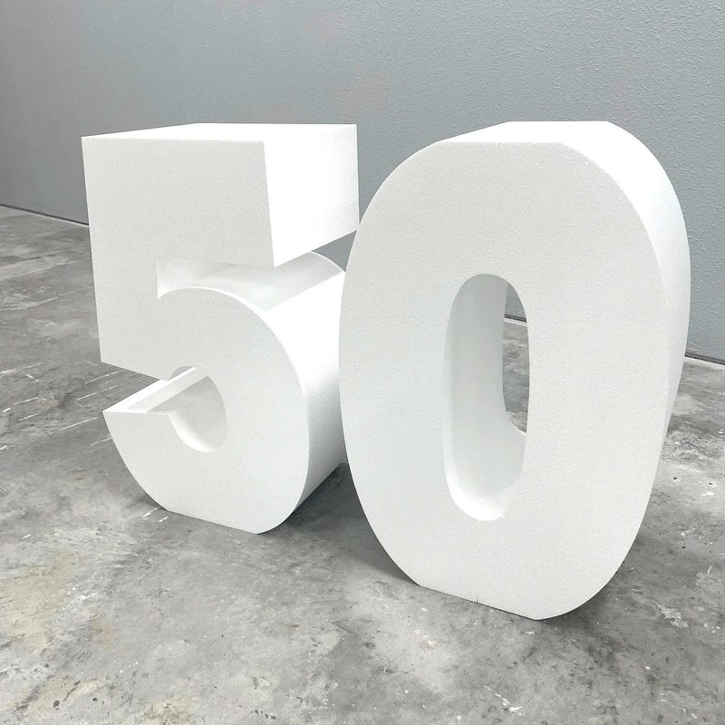 Giant Numbers - Etsy