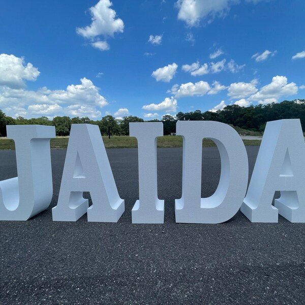 Large Foam Letters - Etsy