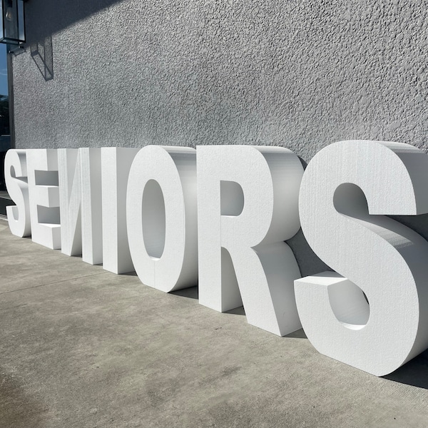 Foam Letters and Numbers - Etsy