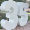 Giant Self Standing Styrofoam Letters | Custom 3D Foam Word Characters ...