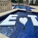 Floating Pool Initials and Sign Wedding, Anniversary, Engagement ...
