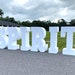 Large Standing Styrofoam Letters | Custom 3D Foam Word Characters for ...