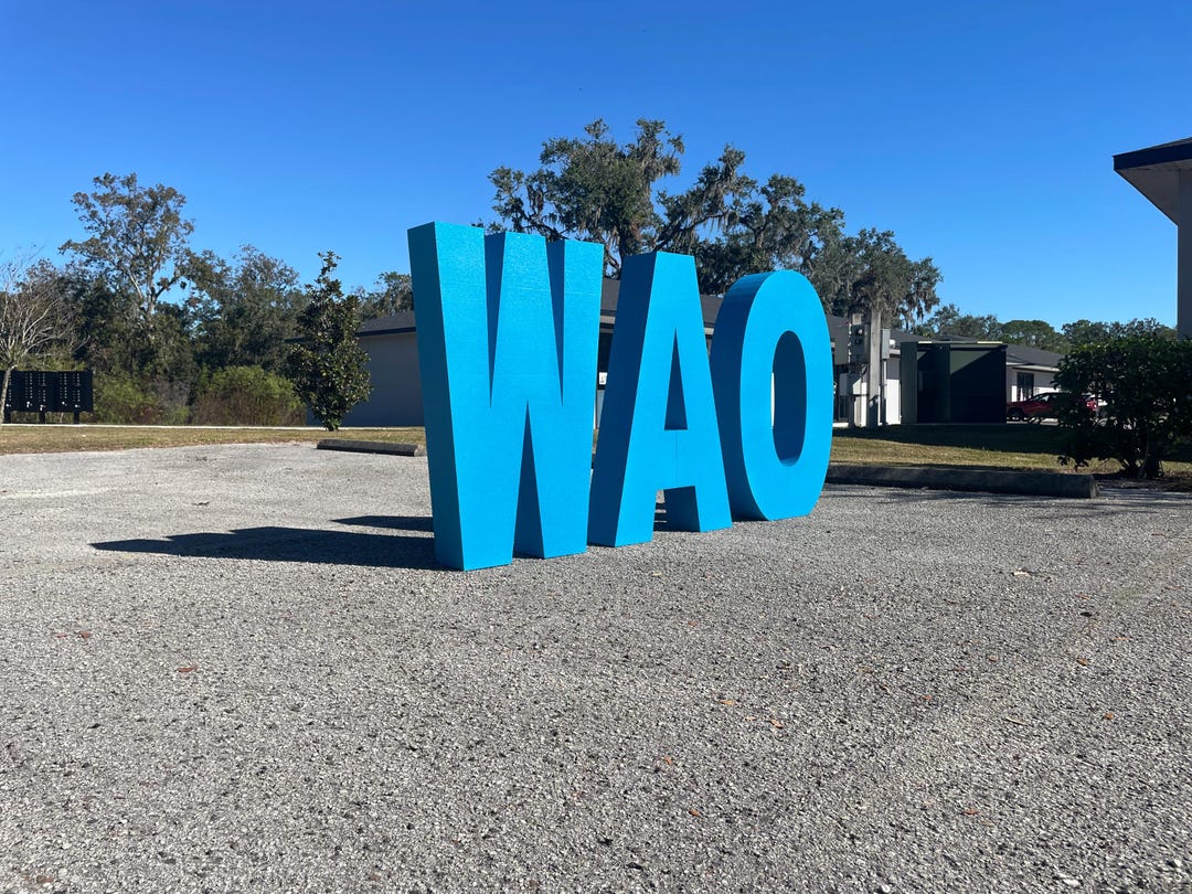 Giant 4 Ft. Tall Painted Letters | Personalized Large Colored Letter ...