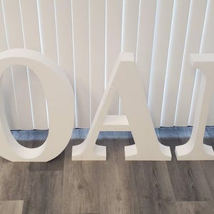 Table Base Foam Letters for Parties, Fun Events | 30" in Tall per Foam ...