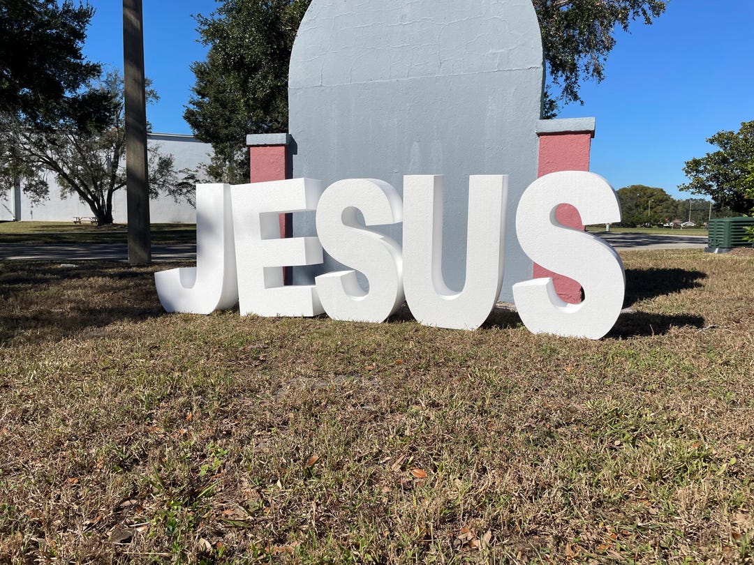 Large Letters for Outside Use, Self Standing 3D Foam Letters for ...