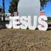 Large Letters for Outside Use, Self Standing 3D Foam Letters for ...