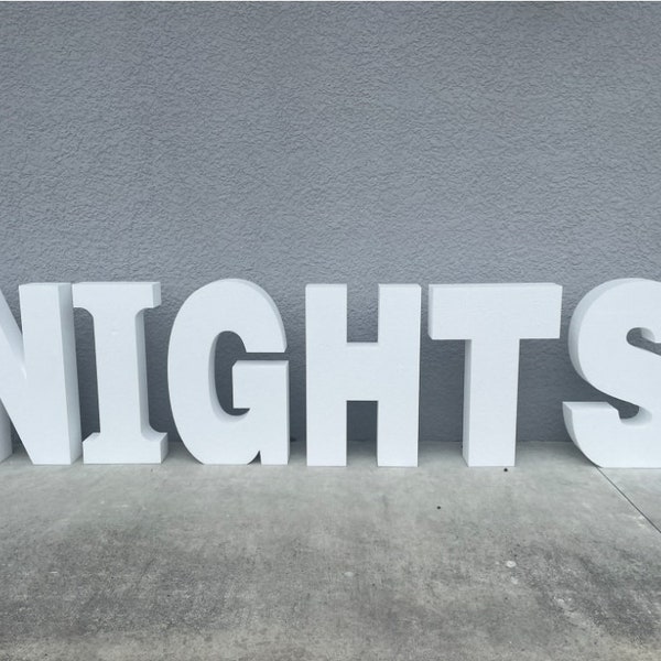 Giant Letters - Etsy