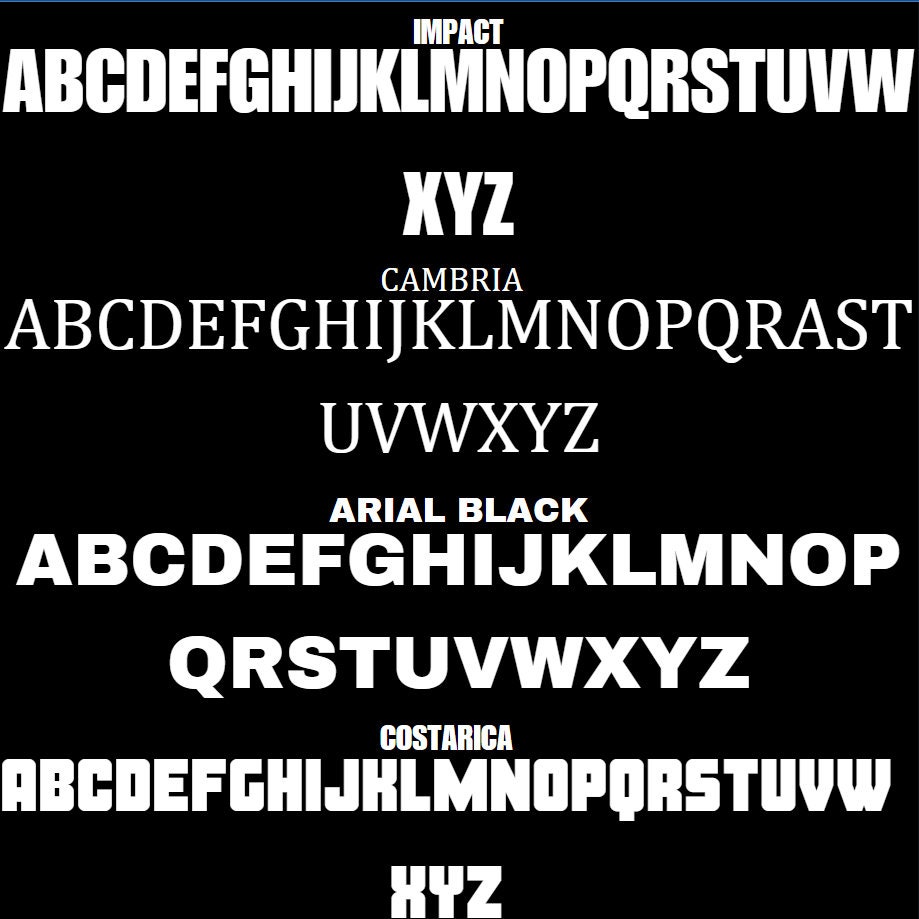 Giant 4ft Tall Letters Large 48 High Self Standing Characters ...