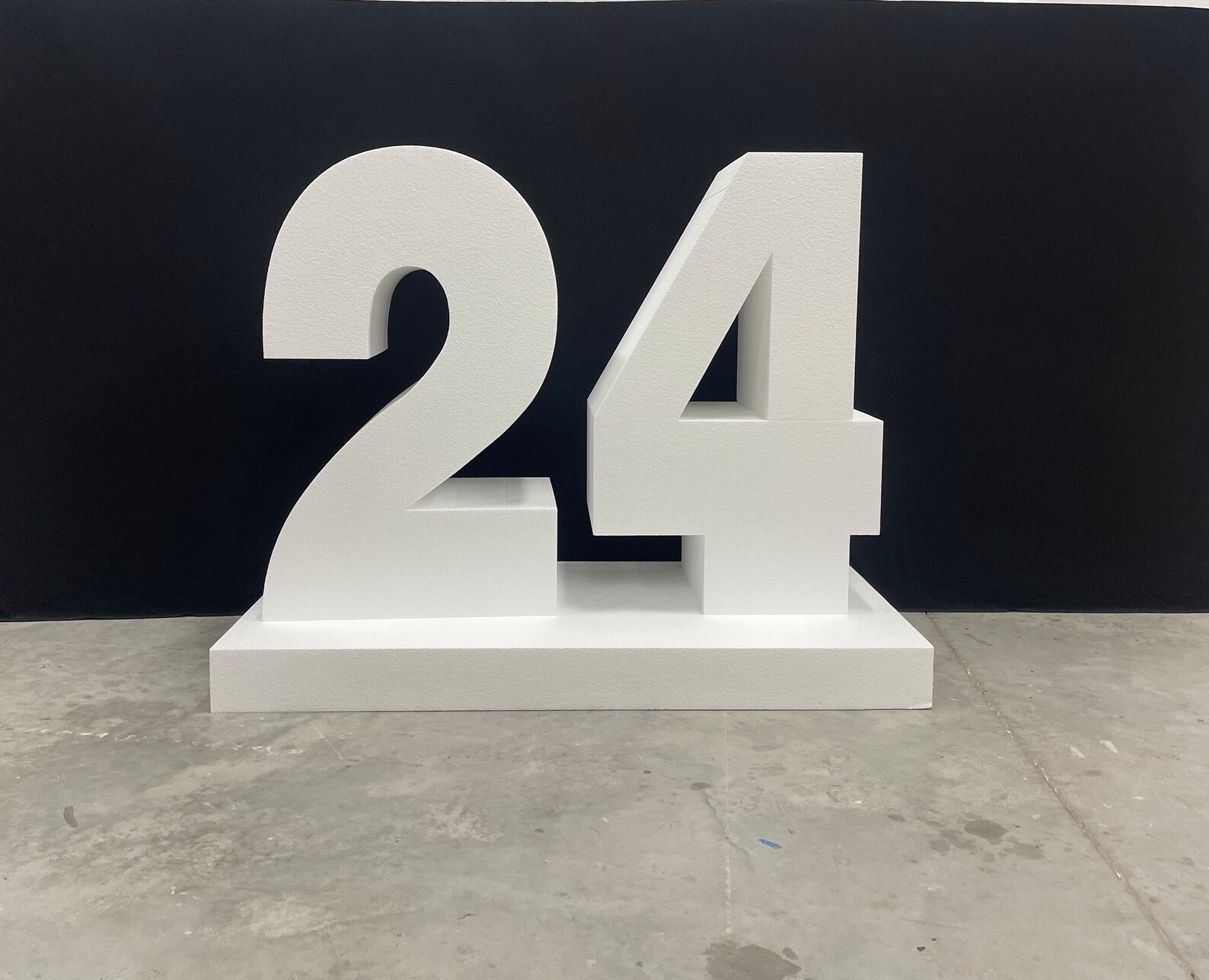 Giant Prop Numbers for Birthday Parties Custom Made Self Standing ...