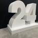 Giant Prop Numbers for Birthday Parties Custom Made Self Standing ...