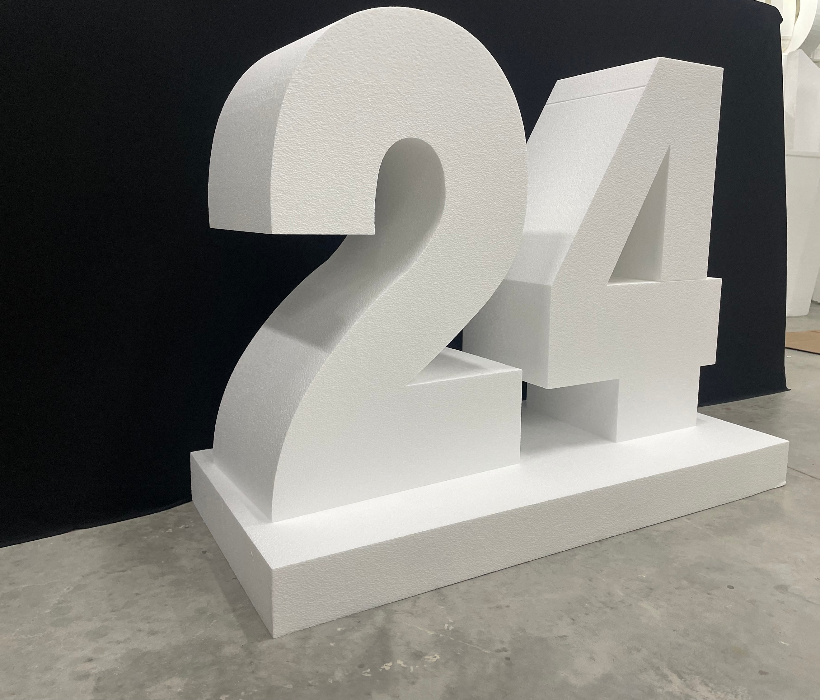 Giant Prop Numbers for Birthday Parties Custom Made Self Standing ...