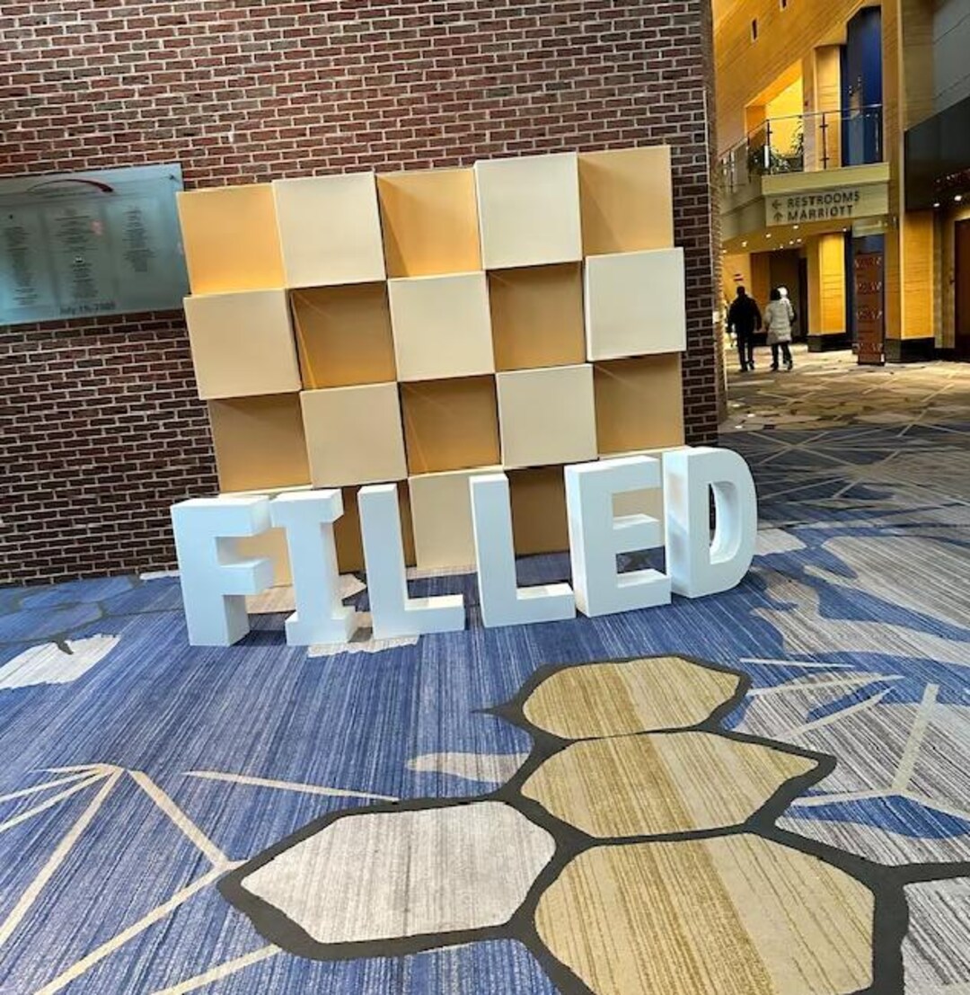 Thick White Styrofoam Letter Words | Custom 3D Foam Word Names ...