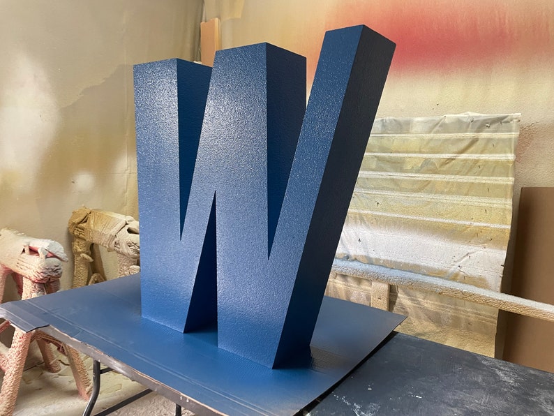 Giant Painted Letters | 2.5ft Tall 30" Tall Personalized Paintable ...