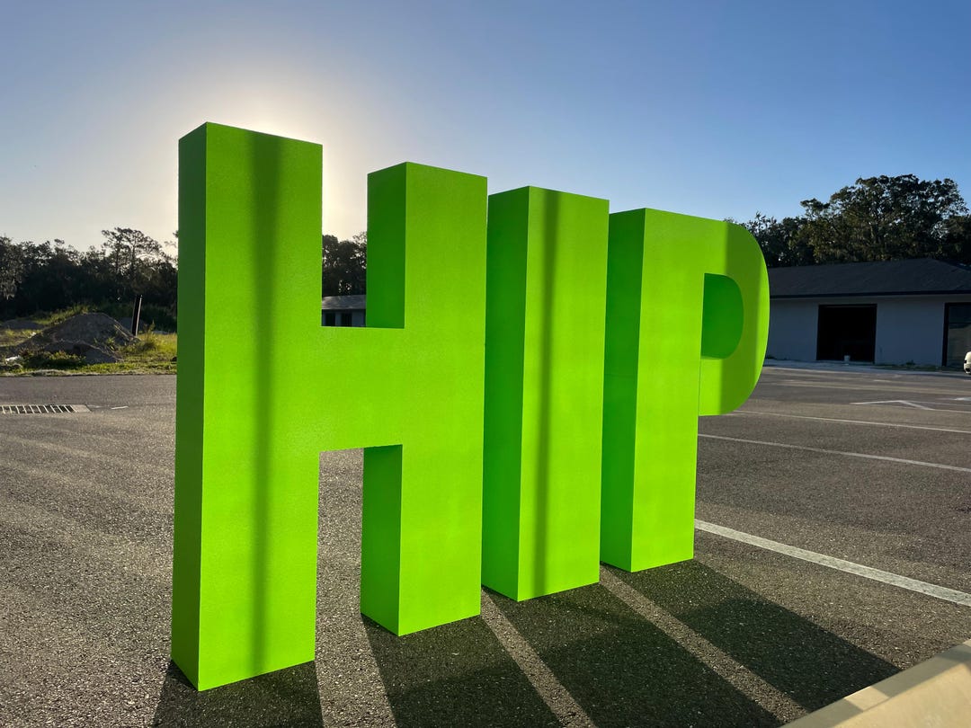 Large 4 Feet Tall Standing Painted Letters | Giant Wordage Backdrop ...