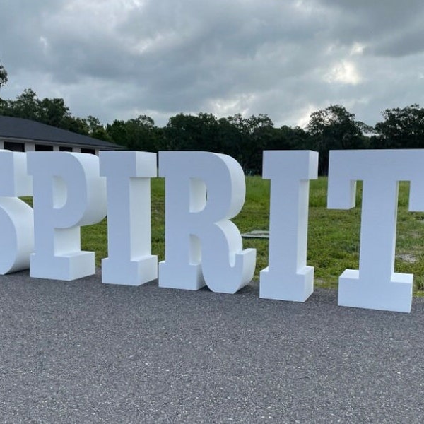 Giant Letters - Etsy