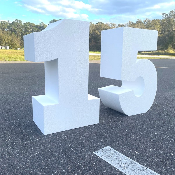 Foam Letters and Numbers - Etsy