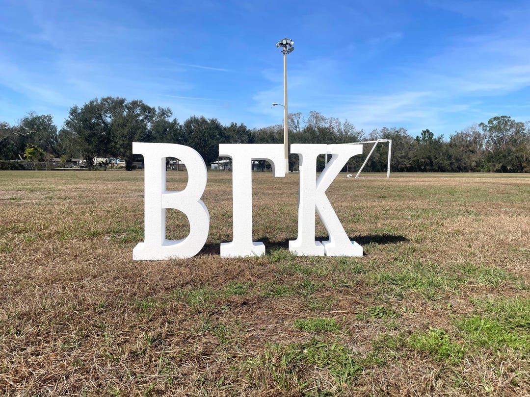 Big 3D Greek Alphabet Styrofoam Letters! | 30 Inches Tall Greek Foam ...