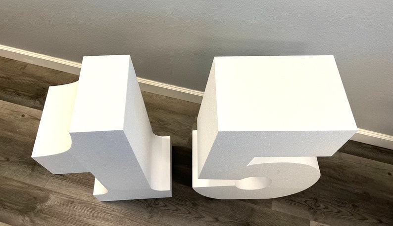 PICK ANY 2 Birthday Numbers THICK 30 Tall Table Base Styrofoam Numbers ...