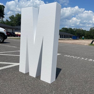 Giant 4ft Tall Letters Large 48 High Self Standing Characters ...