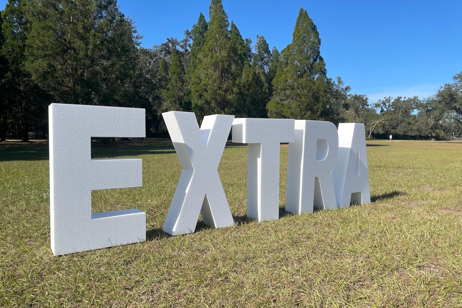 4' Tall Extra Large Self Standing Foam Letters, Giant Backdrop Display ...