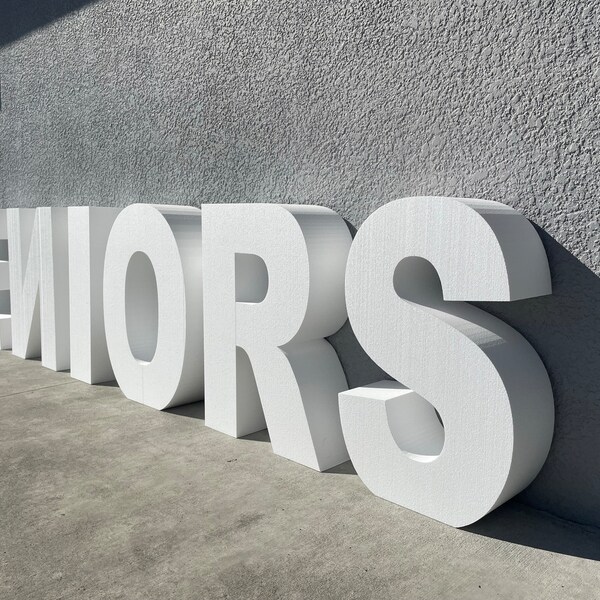 Large Foam Letters - Etsy
