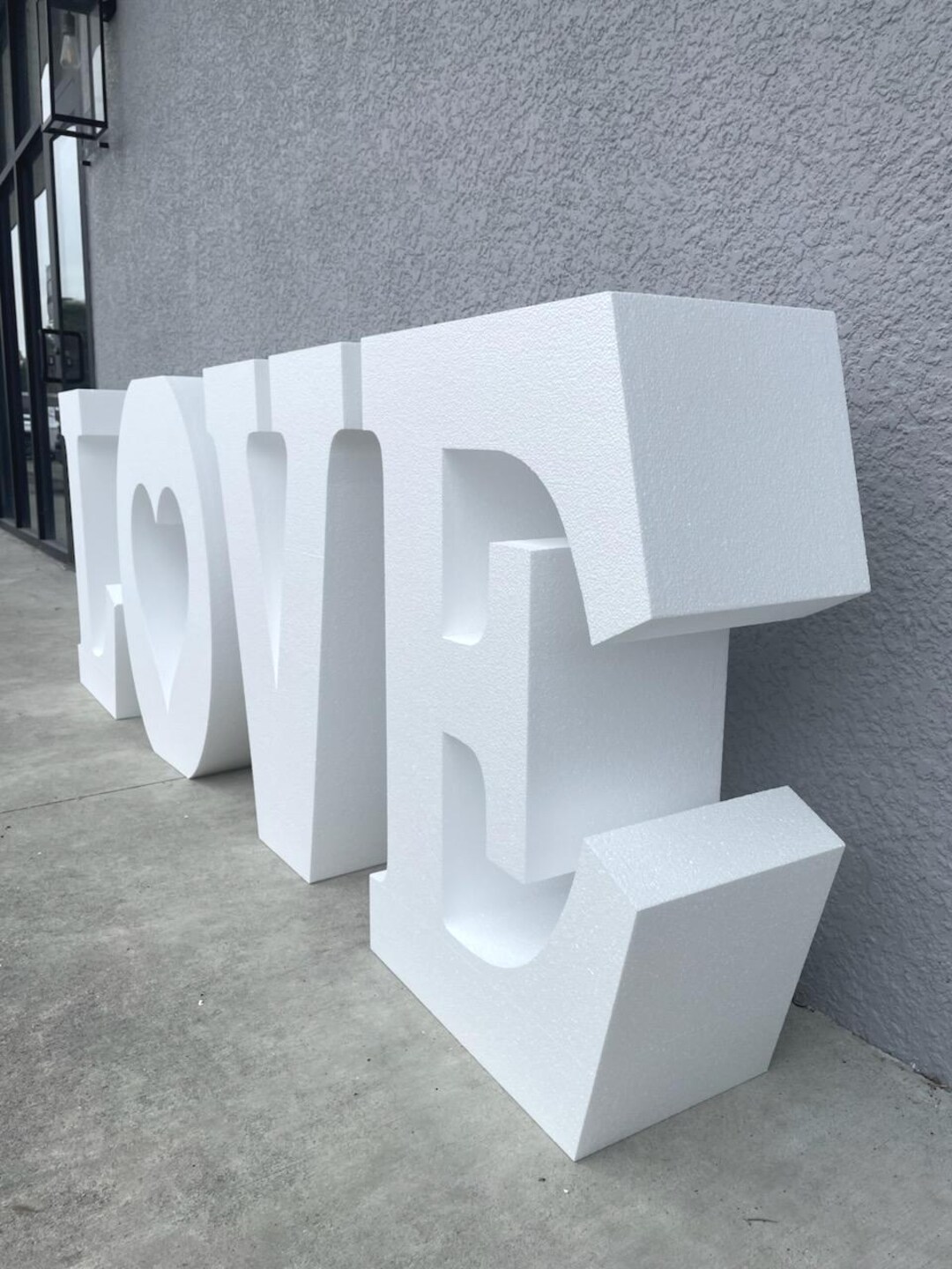 Large THICK 30" Tall Foam Letters/numbers | Custom Social Event Decor ...