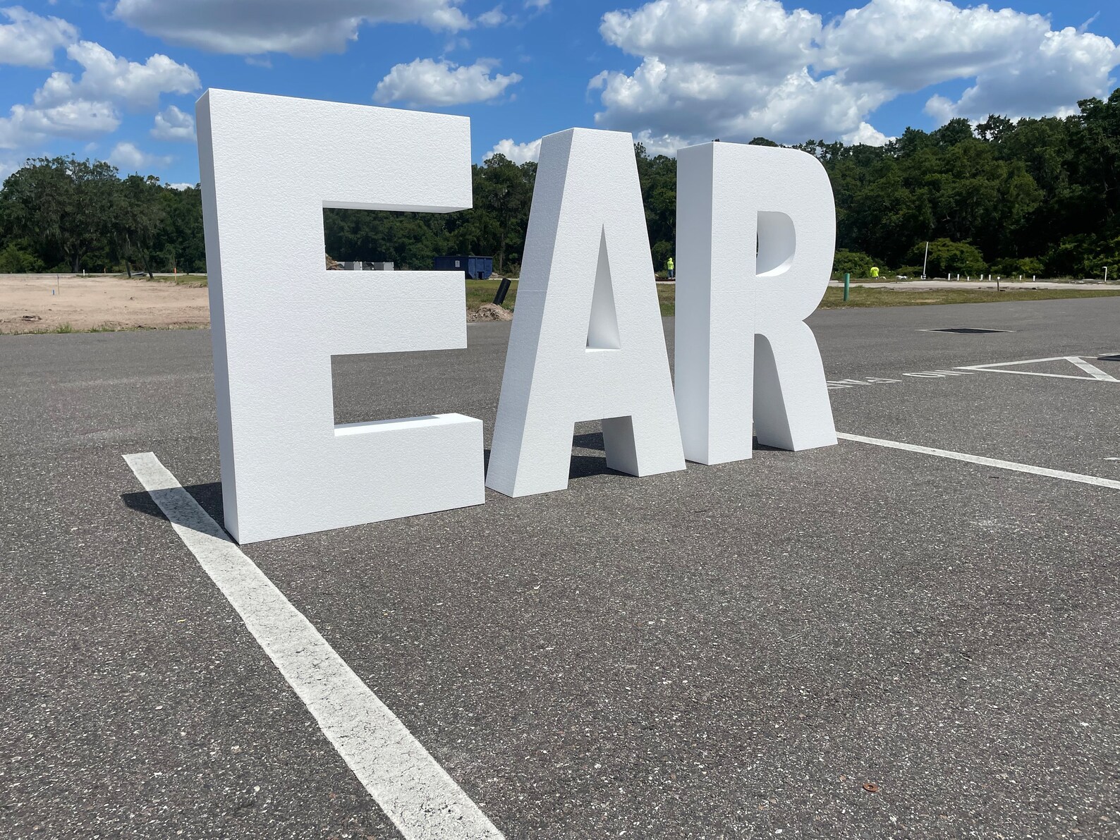 Large 4ft Tall Characters 48 Tall Freestanding Styrofoam Words, Phrases ...