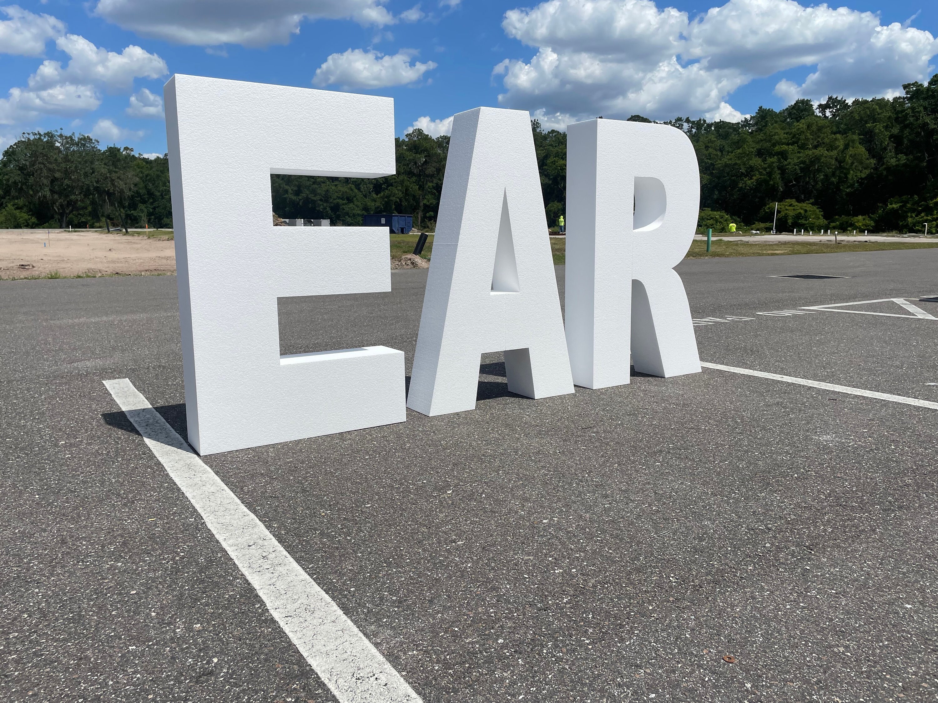 4 Feet Tall Standing Foam Letters! | Customizable Thick 48" Tall Large ...