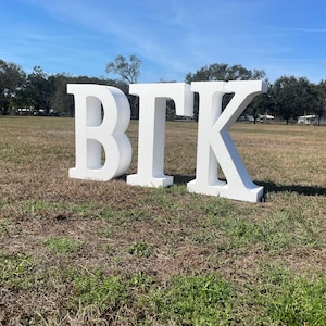 Big 3D Greek Alphabet Styrofoam Letters! | 30 Inches Tall Greek Foam ...