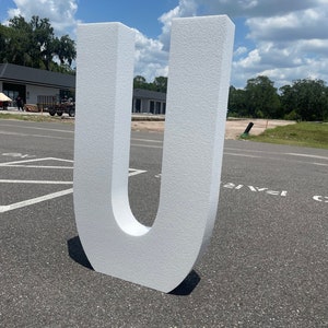 Large 4ft Tall Characters | 48" Tall Freestanding Styrofoam Words ...