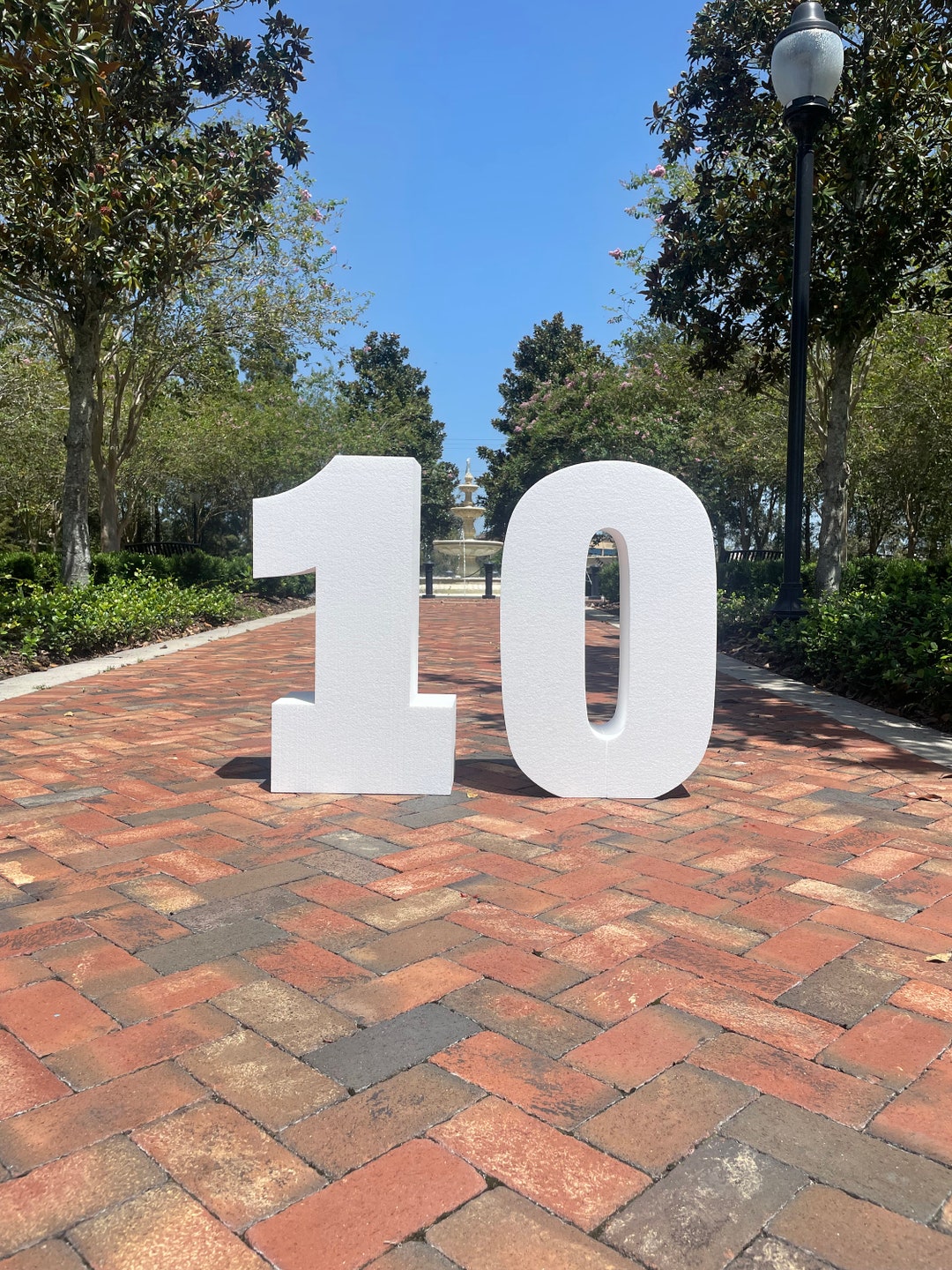 Any 2 Large 3D Numbers | 30" Tall 3D Freestanding Foam Numbers | 3D ...