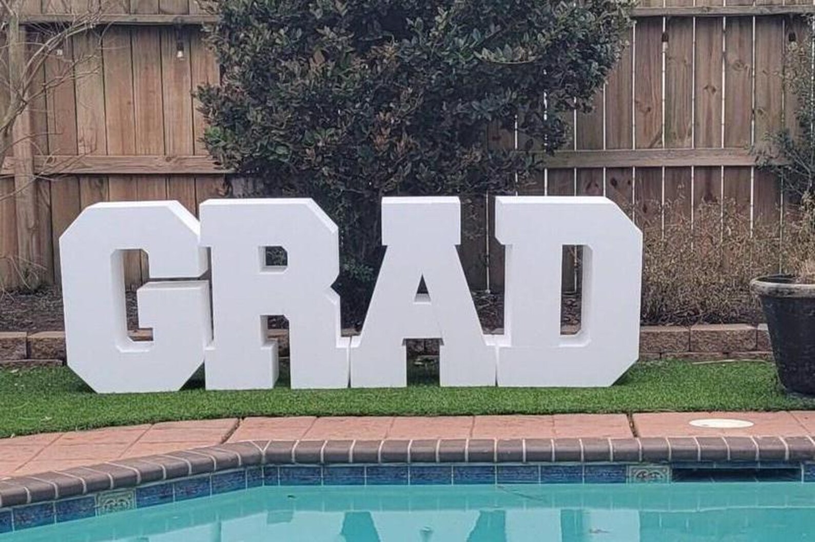 Custom Made 3D Foam Word Letters | Sturdy Blocky Self Standing ...