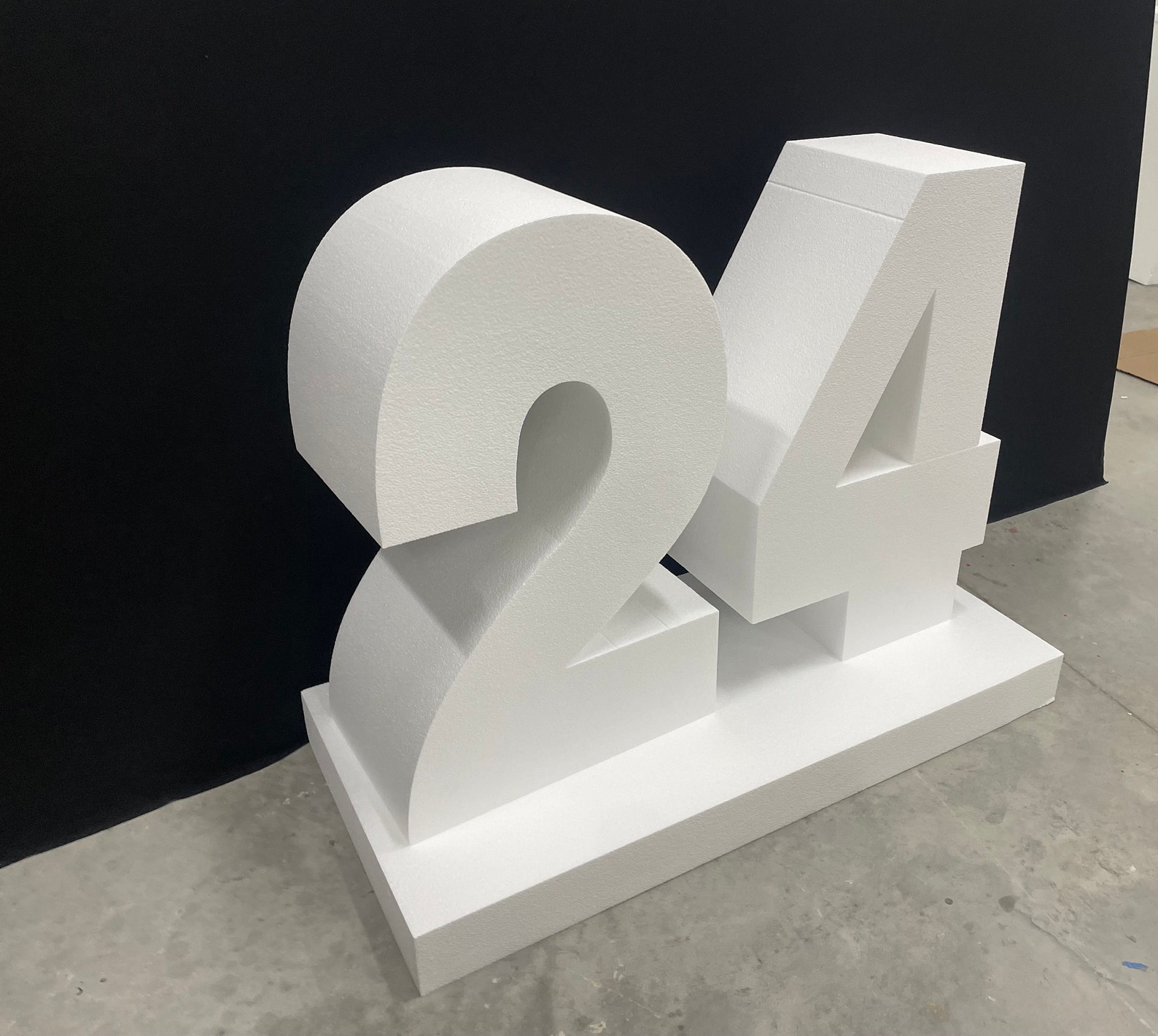 Giant Prop Numbers for Birthday Parties Custom Made Self Standing ...