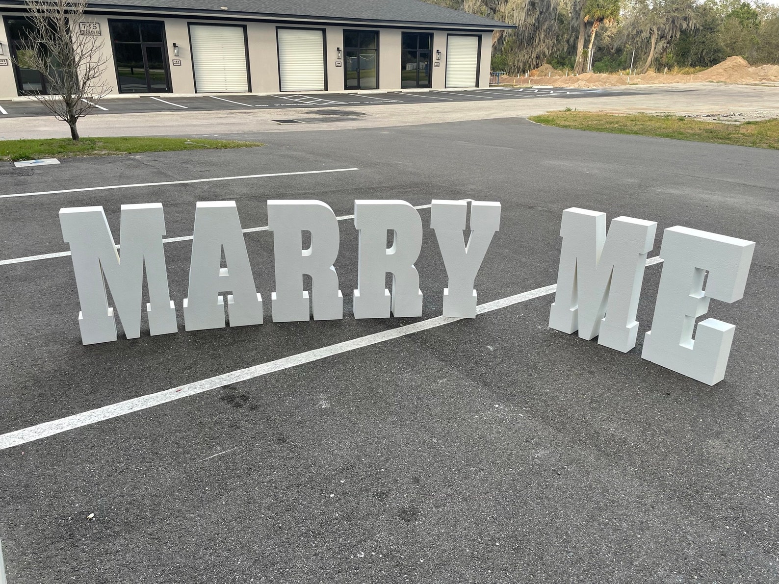 Giant Self Standing Styrofoam Letters | Custom 3D Foam Word Characters ...