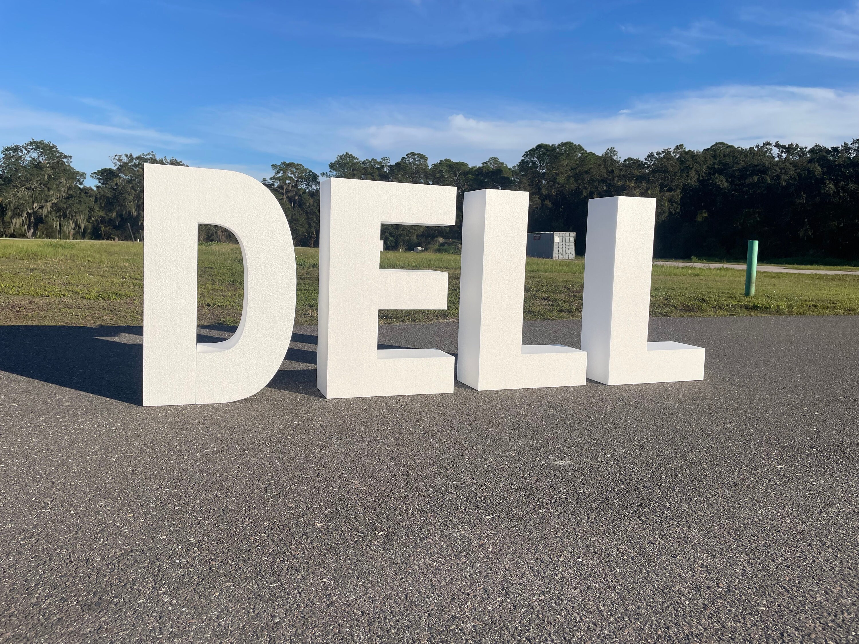 Self Standing Foam Letters for Events 30 Customizable 3D Characters ...