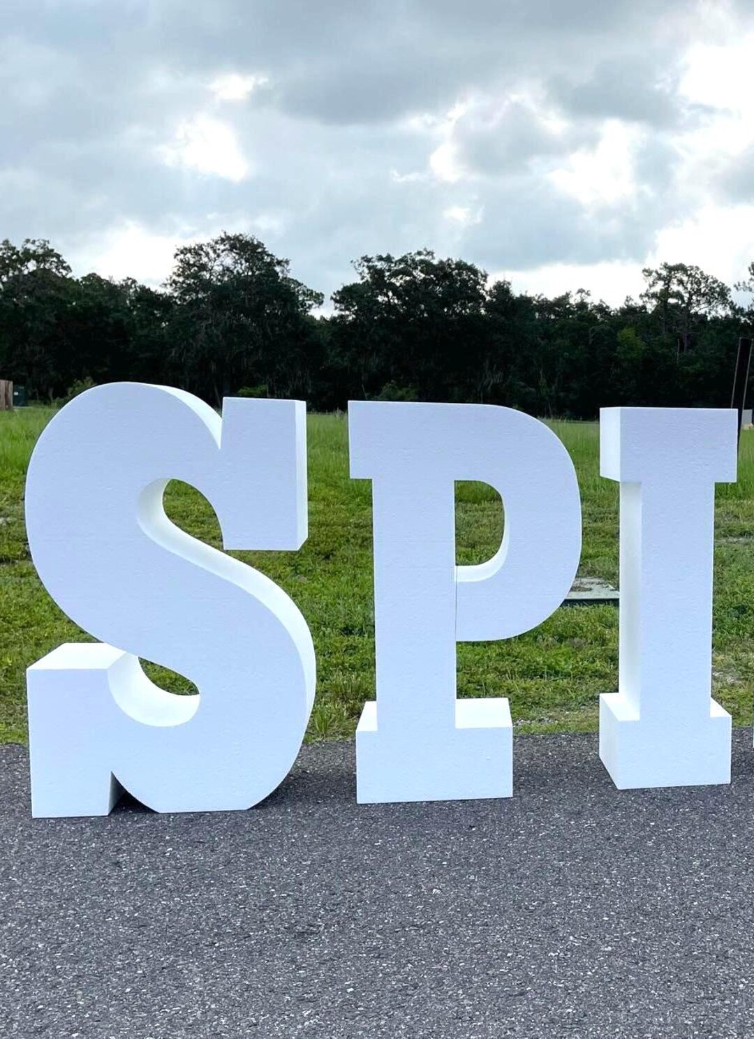 Large Self Standing Styrofoam Words | Customizable Foam Letters ...