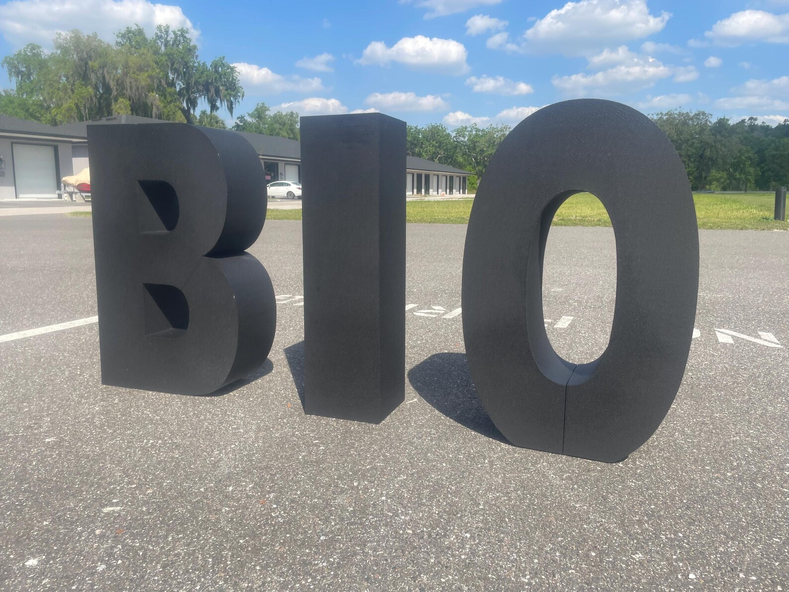 30 Inches Tall Self Standing Paintable Characters, Foam Letters Painted ...