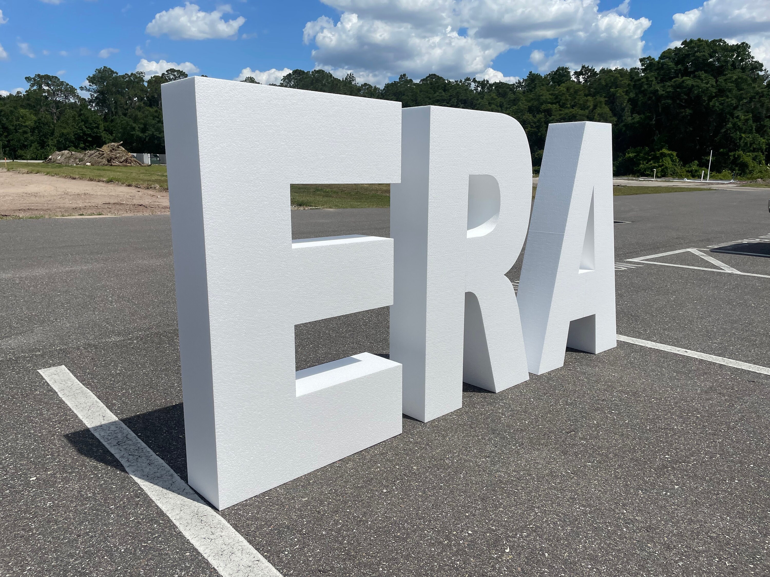 Large 4ft Tall Characters 48 Tall Freestanding Styrofoam Words, Phrases ...