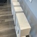 One Table Base Letters | 30" Tall Freestanding 3D Styrofoam ONE ...