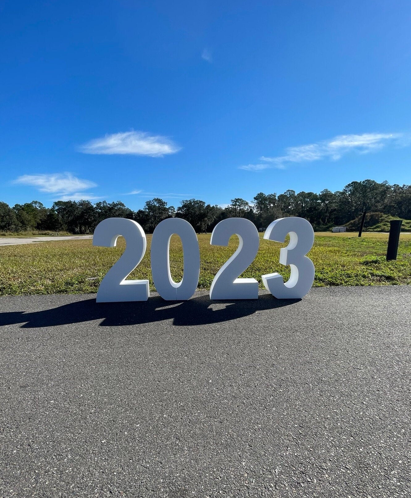 Giant Freestanding Letters and Numbers | 30" Tall 3D Foam Numbers and ...