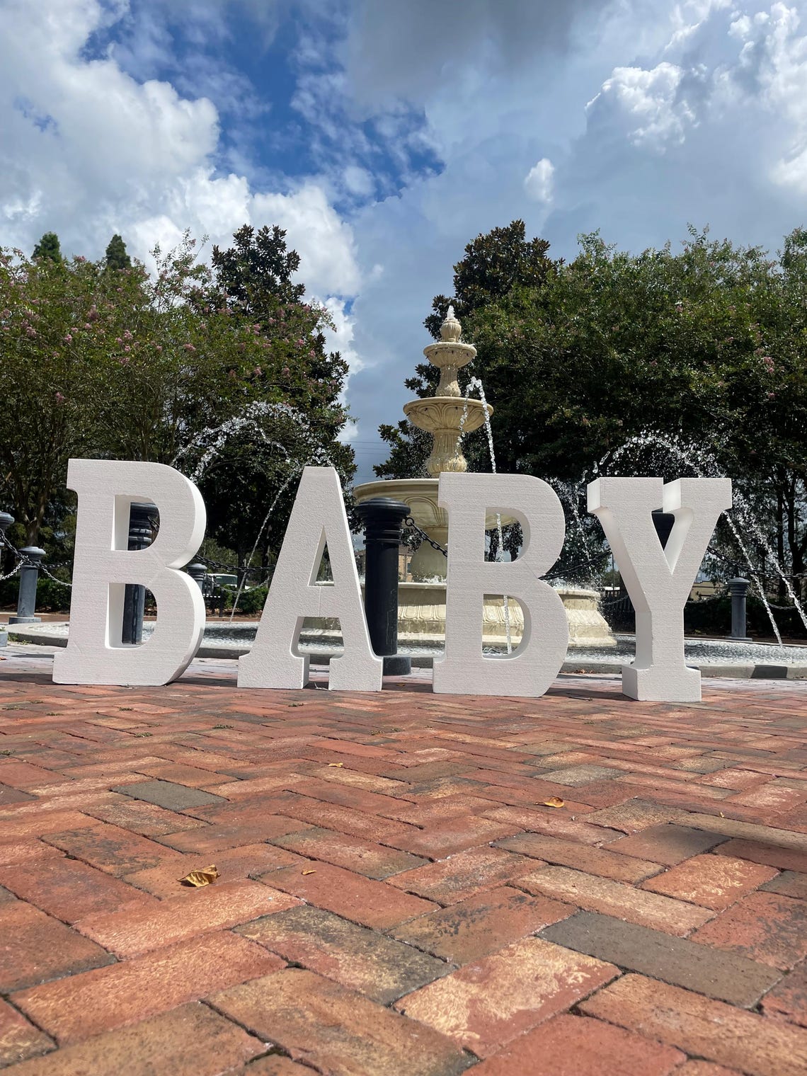 Large Sized Freestanding Styrofoam Letters | Custom 30